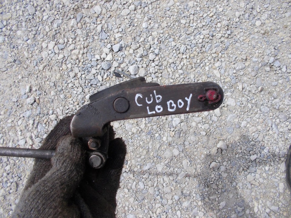 Farmall Cub low boy tractor transmission throw out bearing & linkage ...