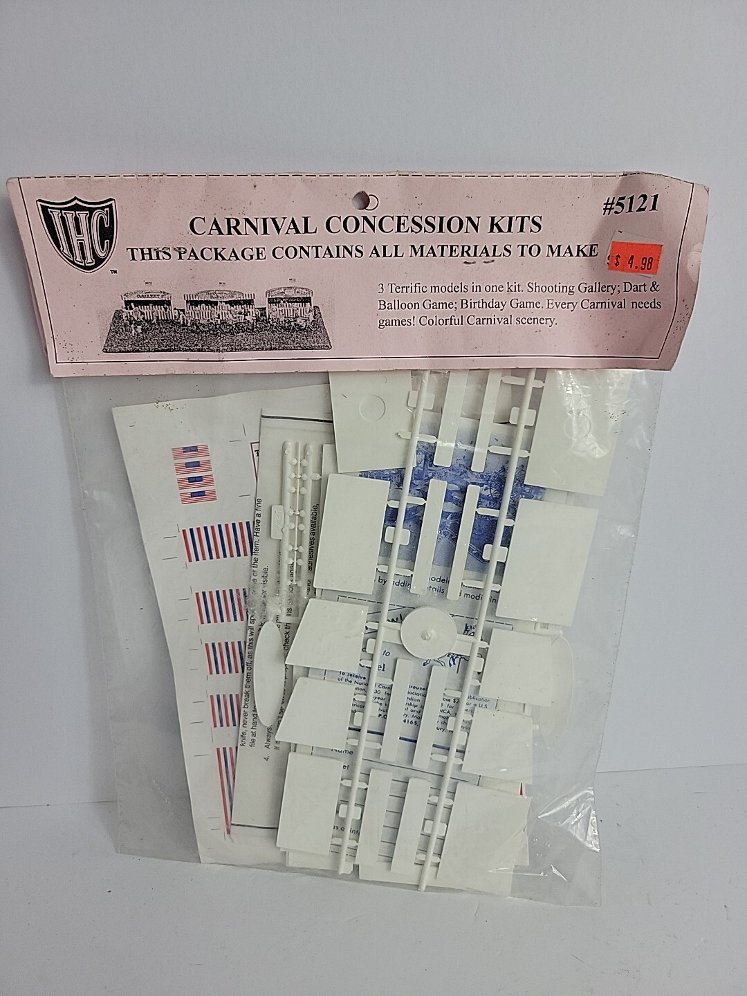 IHC Carnival HO Scale Concession Booths #5121 Group 1 for sale online ...