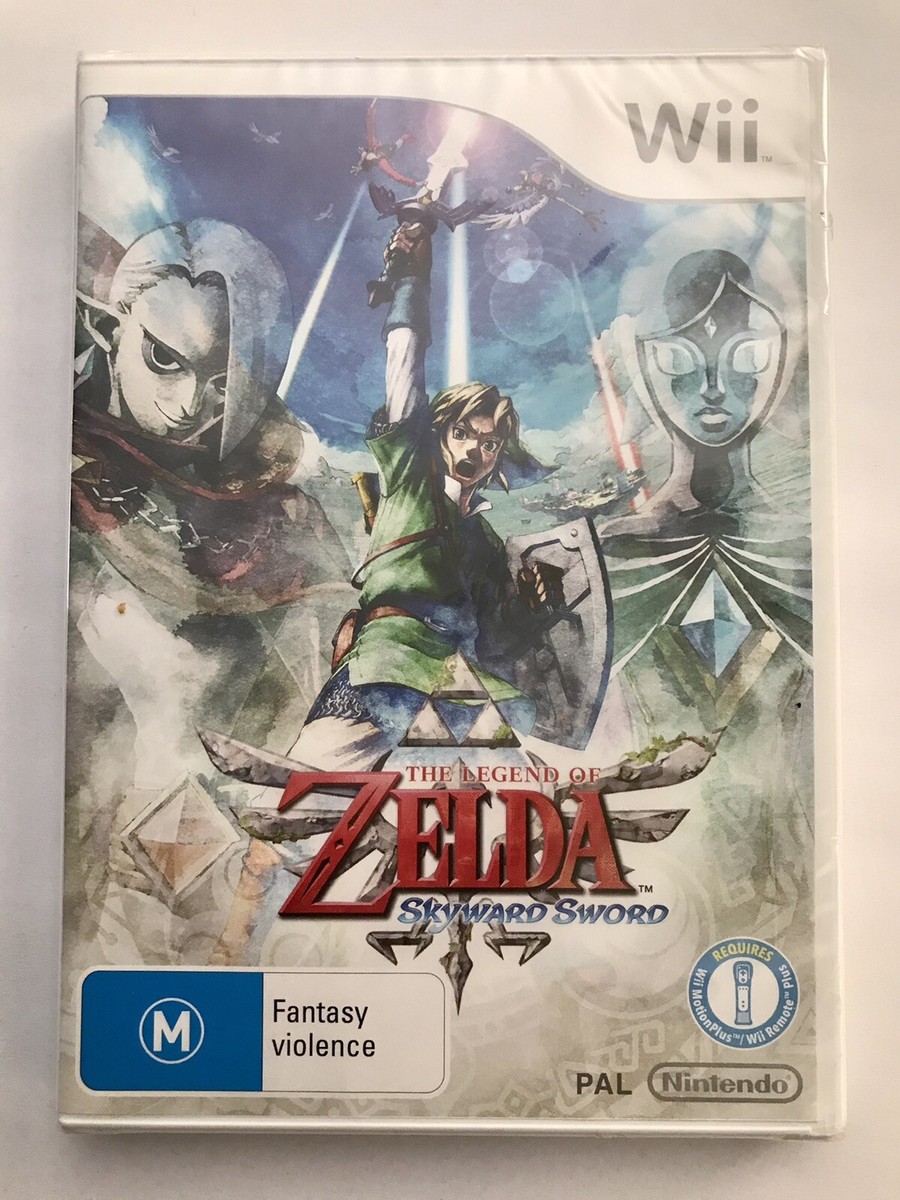 Legend Of Zelda Skyward Sword Video Game For Nintendo Wii