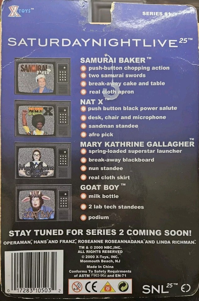 Saturday Night Live 25th NAT X Chris Rock SNL 2000 Figure Black Power ...