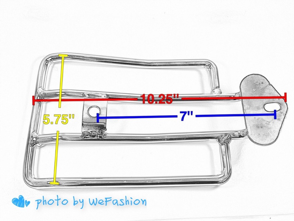 Motorcycle Black Luggage Rack For Harley Davidson Sportster XL 883 1200 ...