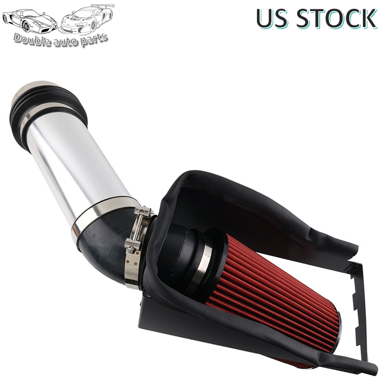 Red Filter Cold Air Intake Kit For 1999-2003 Ford F250 F350 Super Duty ...