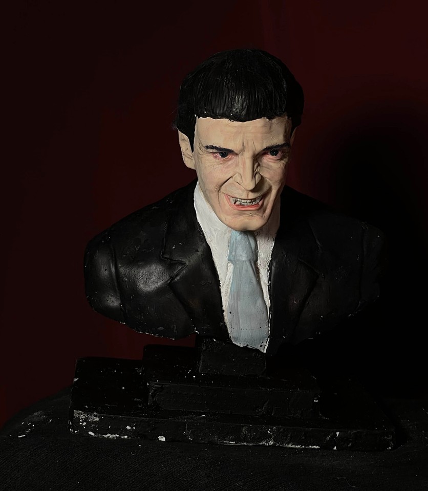 Janos Skorzeny Barry Atwater The Night Stalker portrait bust PAINTED | eBay