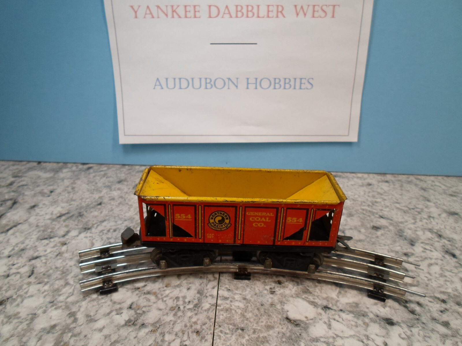 MARX O-27 Northern Pacific, General Coal Co. Hopper Car #554 | eBay