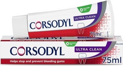 Corsodyl Ultra Clean Toothpaste for Gum Care, 75ml | eBay UK