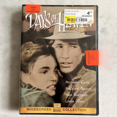Days of Heaven (DVD, 1978) Richard Gere, Sam Shepard, Terrence Malick ...