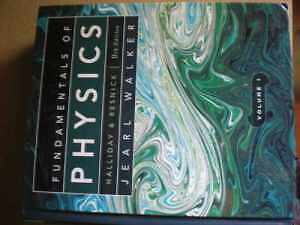 Fundamentals of Physics, - Hardcover, by Halliday David; Resnick ...