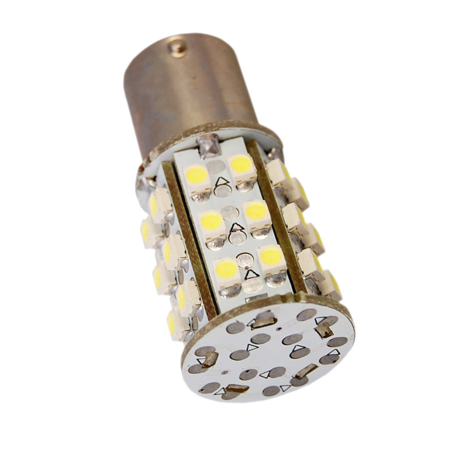 2-Pack HQRP BA15s 30 LEDs Bulb for GE 1057D BP2 26838 142456 1550958 ...