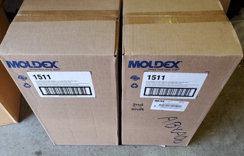 Moldex 1511 N95 Particulate Respirator and Surgical Mask - Box of 8 for ...