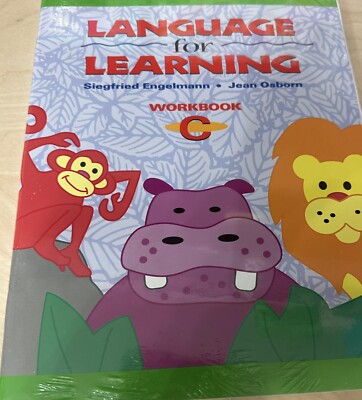Language For Learning Workbook C SRA McGraw-Hill Engelmann Osborn 5Pk ...