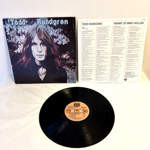 Todd Rundgren Hermit Of Mink Hollow LP Album Vinyl Record Bearsville ...