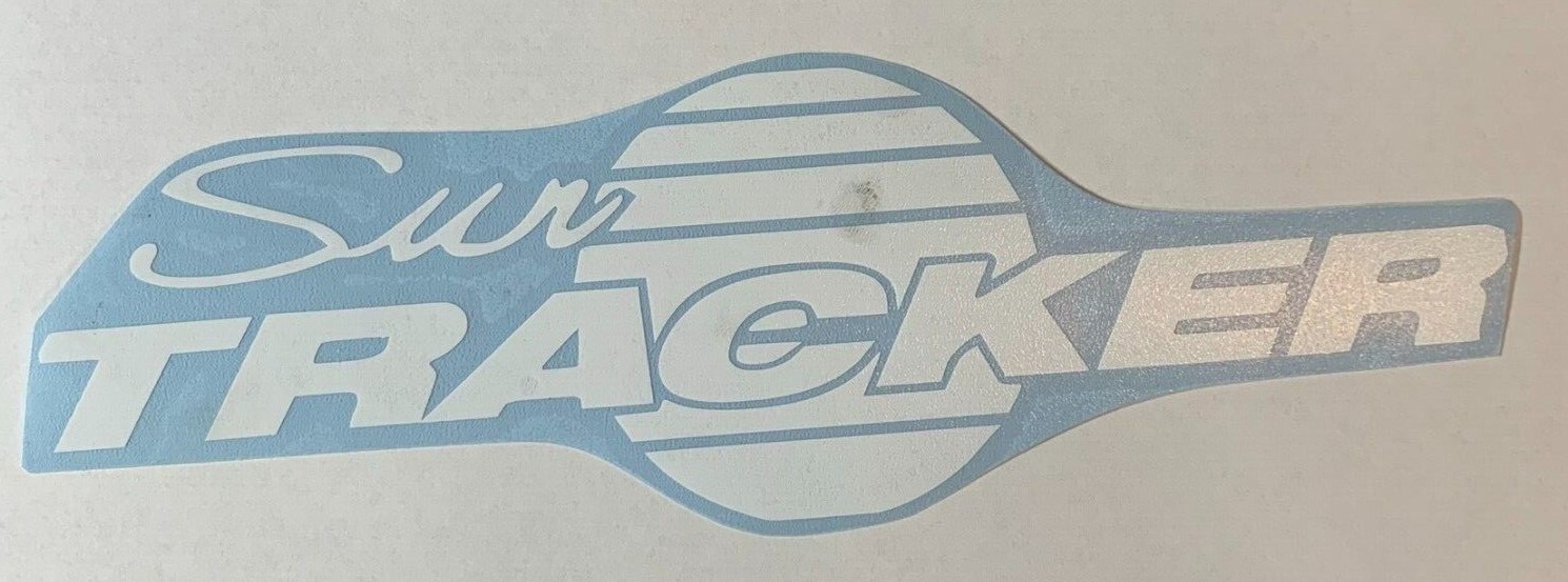 Sun Tracker Boats Logo #2 Die Cut Vinyl Decal High Quality Outdoor ...