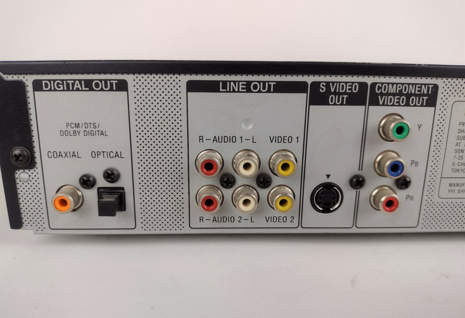 Sony DVP-NS300 DVD/CD/Video CD Player With Remote & AV Cables *Tested ...