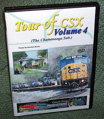 20175 TRAIN VIDEO DVD "TOUR OF CSX" VOLUME 4 Chattanooga Sub | eBay
