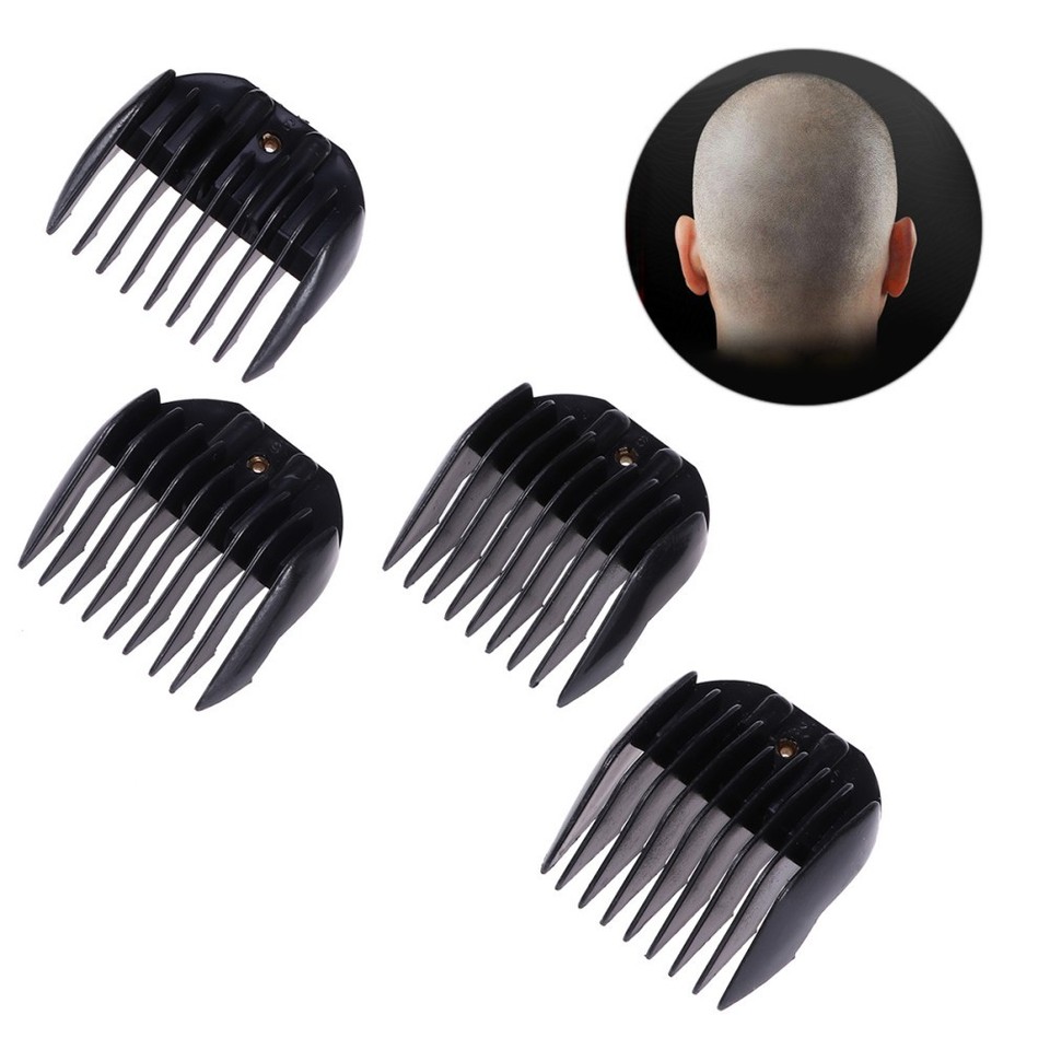 4 Pcs Barber Accessories Professional Salon Haircut Trimmers Guide ...