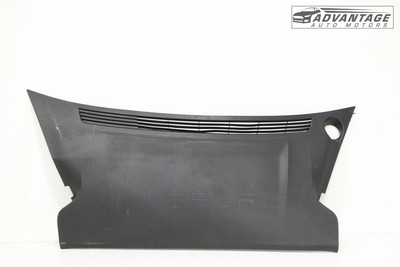 17-2020 TESLA MODEL S FRONT TRUNK FRUNK REARWARD COVER UNDER HOOD TRIM ...