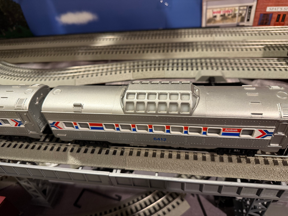 Lot of Four Lionel Amtrak Streamliner Passenger Cars | eBay