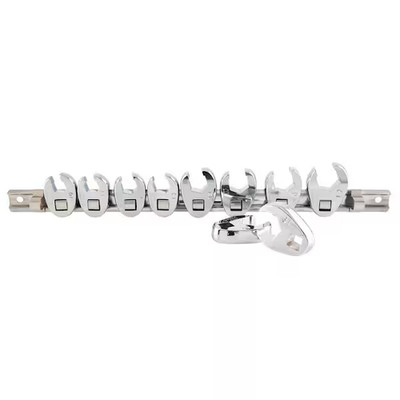 Sunex 9710M Metric CrowFoot Wrenches Set 10pc, 3/8 in. Drive Tools ...
