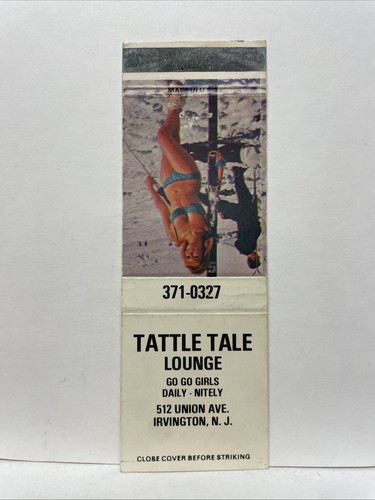 Tattle Tale Lounge Irvington, New Jersey Match Cover | eBay