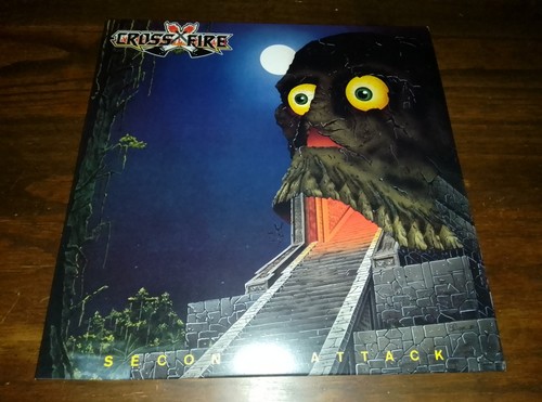 CROSSFIRE – Second Attack – LP – Yellow Vinyl –Ostrogoth – Exciter ...