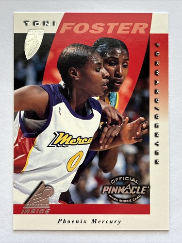 Toni Foster 1997 Pinnacle Inside WNBA RC #25 - Phoenix Mercury ...