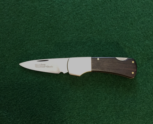 VINTAGE PRECISE DEERSLAYER CLASSIC JAPAN, BRASS LINERS, POCKET KNIFE ...