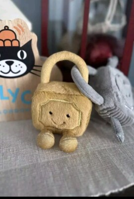 AUTHENTIC Jellycat AMUSEABLE LOVE LOCKS New With Tags Valentines Gift ...