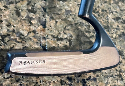 Jose Maria Olazabal Makser Golf Putter RH 34” with steel Shaft Original ...