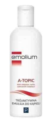 2 x Emolium A-Topic Three-active Emulsion for Bathing Emollient Skin ...