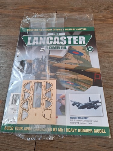Build The Lancaster Bomber Model Sealed Magazine Issue 36 Hachette ...
