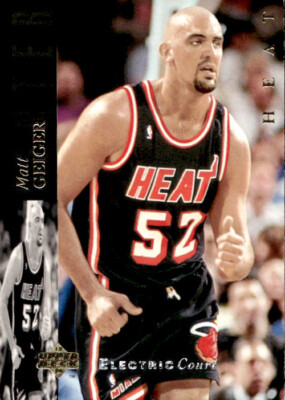 1993-94 Upper Deck Matt Geiger Electric Court 135 Miami Heat | eBay