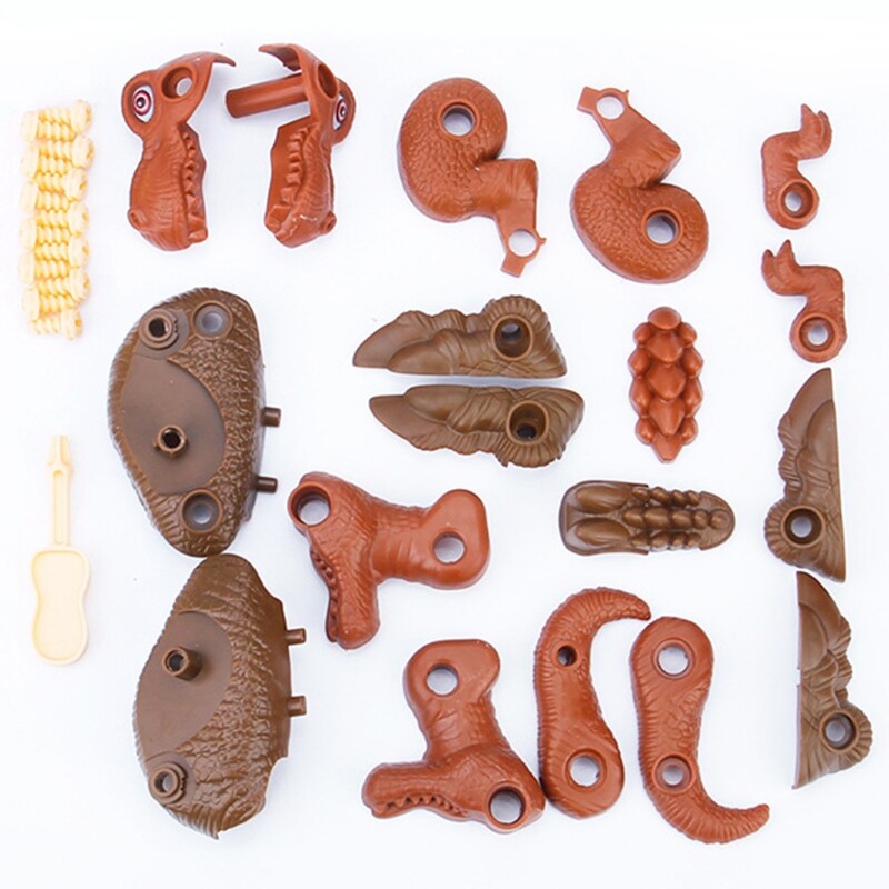STEM Learning Toy Disassembled Joints Dinosaur Educational Brain Game ...