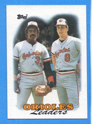 1988 Topps #51 Cal Ripken Jr./Eddie Murray Orioles Team Leaders | eBay