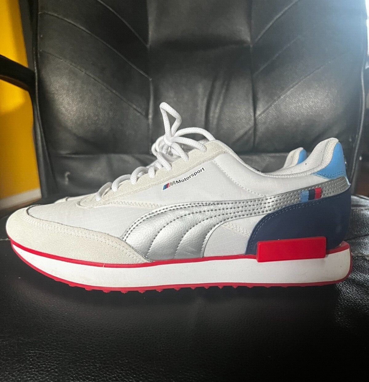 PUMA x BMW Motorsport Future Rider White Red Blue M3 … - Gem