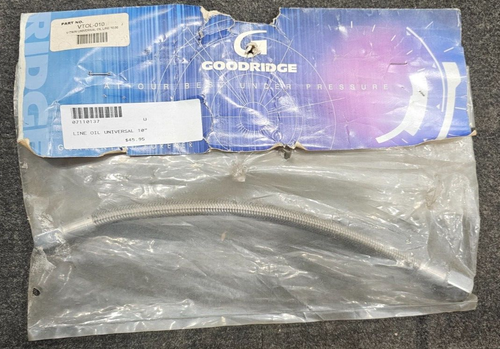 Goodridge - VTOL-010 - V-Twin Universal Oil Lines, 10in. for sale ...