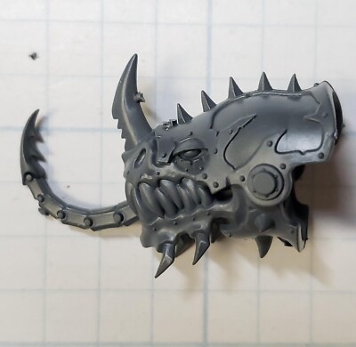 Warhammer 40k Chaos Space Marine Bits Forgefiend Daemon Jaw Head | eBay
