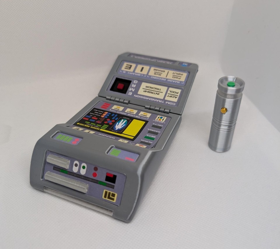 Starfleet Medical Kit with Medical Tools - 3D Printed Hand Finished ...