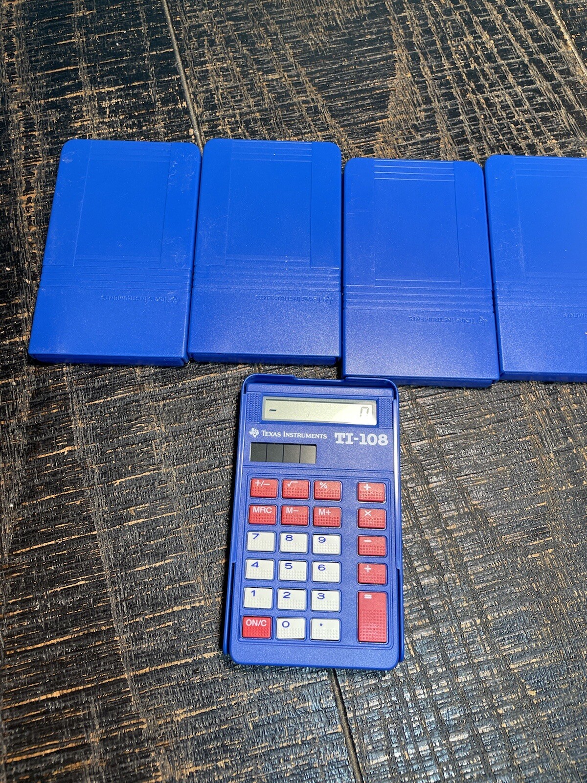 Texas Instruments TI-108 Classroom Solar Power Calculator Set | eBay