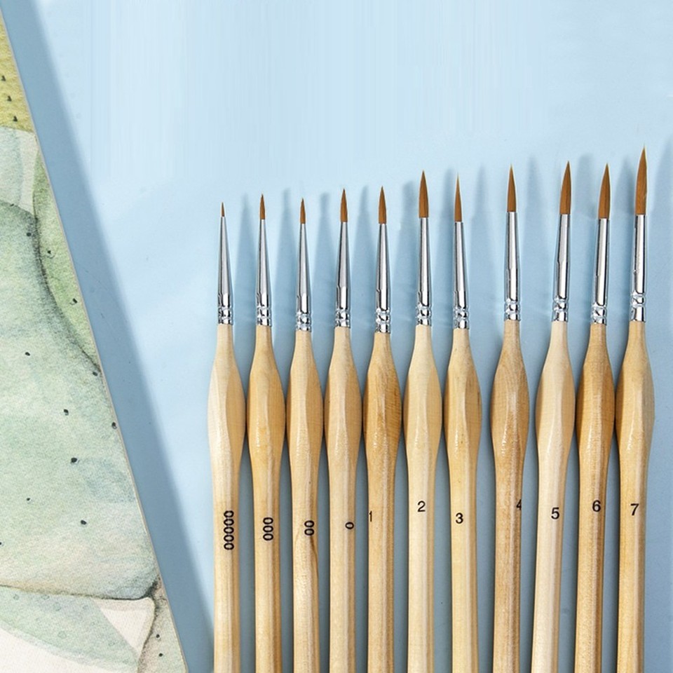 Hook Brush Handle with Ergonomic, Paint Detail Brush, Artistic 5153 ...
