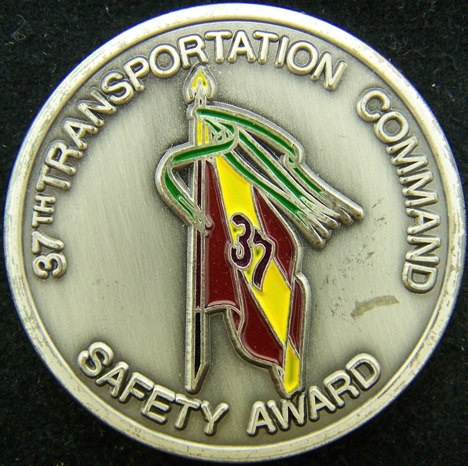 37th Transportation Command Safety Award Challenge Coin | eBay