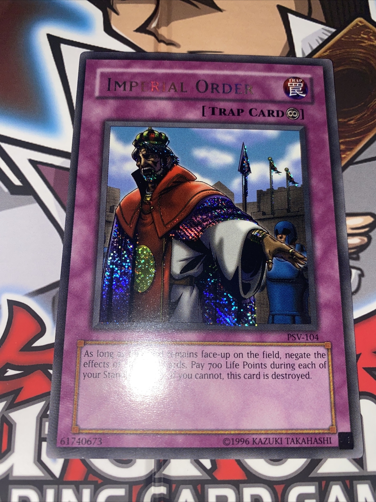 Yugioh Imperial Order PSV-104 Secret Rare NM | eBay