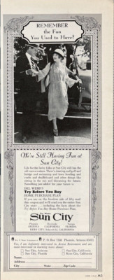 1965 Sun City Vintage Print Ad Remember The Fun You Had Retirement ...