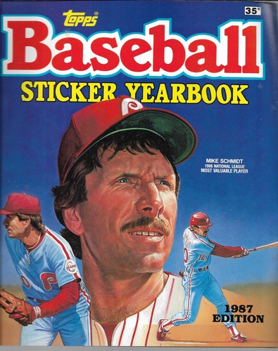 1987 TOPPS BASEBALL STICKER ALBUM NO STICKERS | eBay
