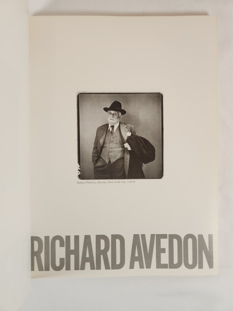 Portraits By Richard Avedon 1976 Paperback B&W Photos | eBay
