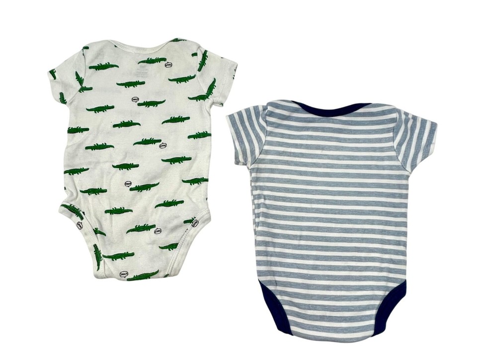 Baby Clothes - 4 Short Sleeve Body Suits - Size 0-3 Month | eBay
