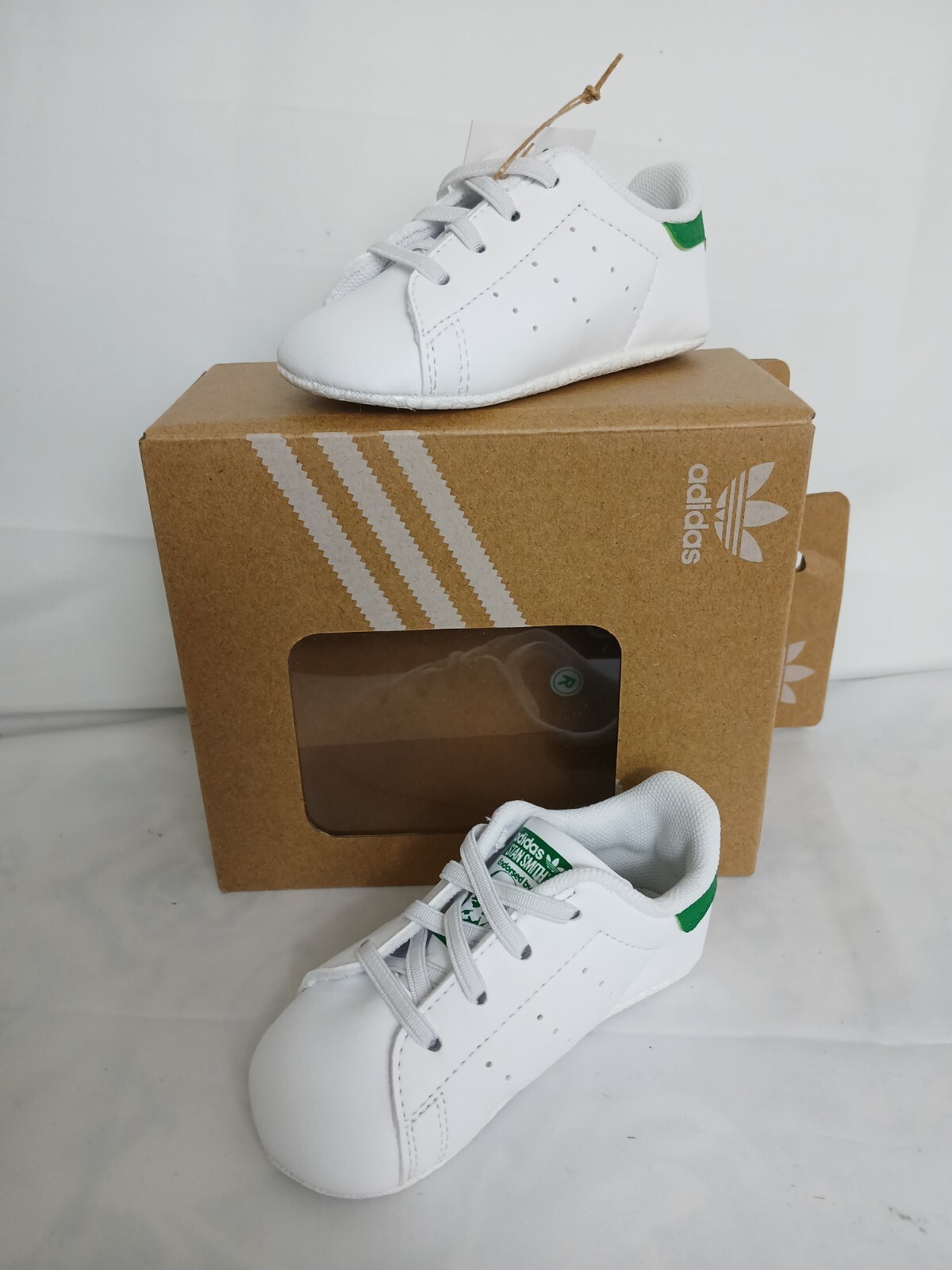 Adidas Originals Stan Smith Crib Shoes Baby Infant 3k Trainers Sneaker ...