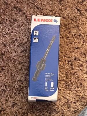 Lenox 1779804 5L Arbor with 3-1/4-Inch Pilot Drill Bit for Hole Saws ...