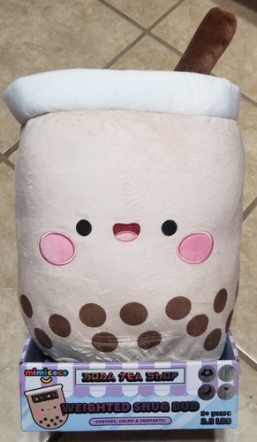 Mimicoco Boba Tea Weighted Snug Bud 12 Inch Plush | eBay