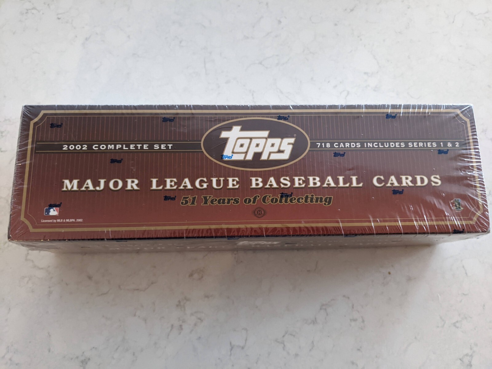 2002 Topps Baseball FACTORY Sealed Complete Set 1-718 Mauer RC, Pujols ...