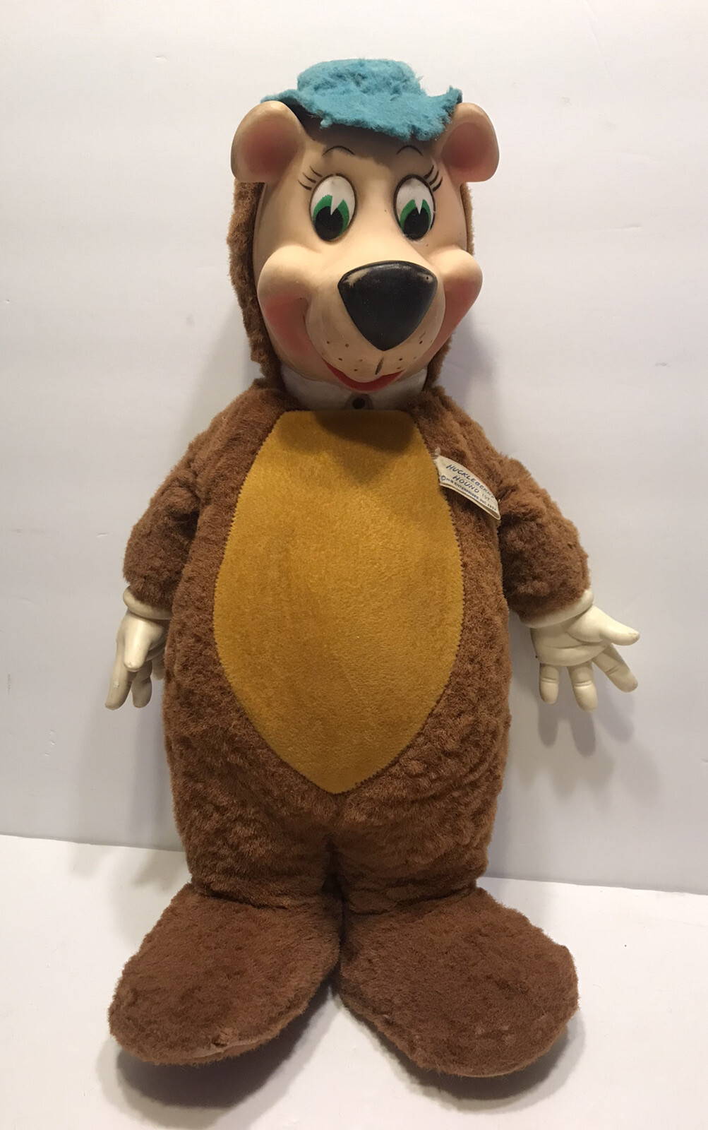 Vintage 1959 Knickerbocker YOGI BEAR Huckleberry Hound Toy Stuffed ...